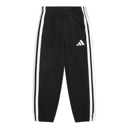 adidas Sportswear Sporthose 'ESSENTIALS' Jungen Gr&ouml;&szlig;e 122 schwarz / wei&szlig;