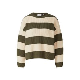 comma, COMMA Pullover Damen Gr&ouml;&szlig;e S beige / oliv