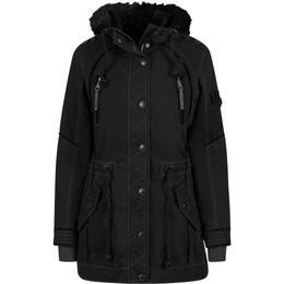 Brandit Parka Damen Gr&ouml;&szlig;e L schwarz Winterjacke