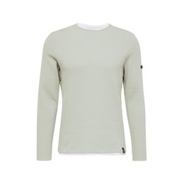 Key Largo Pullover 'STEFANO' Herren Gr&ouml;&szlig;e L grau / wei&szlig;