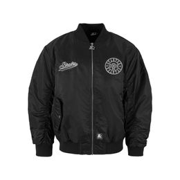 Starter Black Label Jacke 'Starter' Herren Gr&ouml;&szlig;e XL schwarz / wei&szlig; Sommerjacke