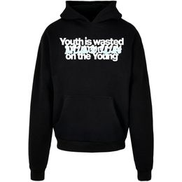 Lost Youth Sweatshirt 'Wasted' Herren Gr&ouml;&szlig;e 5XL t&uuml;rkis / schwarz / wei&szlig;