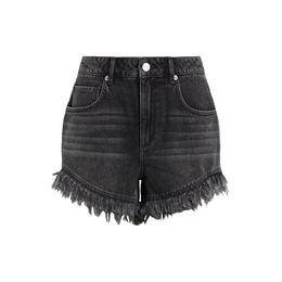 AllSaints Shorts 'HAILEY' Damen Gr&ouml;&szlig;e 30/31 black denim