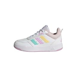 adidas Sportswear Schuh 'Tensaur 3.0' Jungen Gr&ouml;&szlig;e 36 t&uuml;rkis / gelb / flieder / wei&szlig;