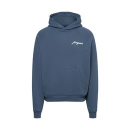 PEQUS Sweatshirt Herren Gr&ouml;&szlig;e L saphir / wei&szlig;