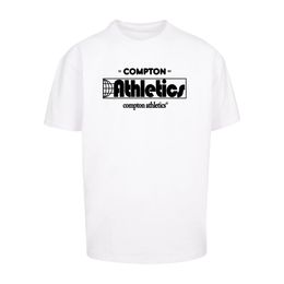 MT Upscale T-Shirt 'Compton Athletic Club' Herren Gr&ouml;&szlig;e M schwarz / wei&szlig;