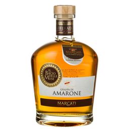 Marcati Grappa Amarone Affinata in Carati di Rovere (40 % vol. 0,7 Liter)