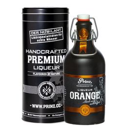 Fein-Brennerei Prinz Prinz Nobilant Orange Liqueur in Metalldose (37,7 % vol 0,5 Liter)
