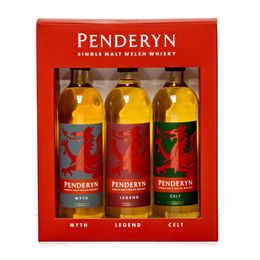 Penderyn Whisky Set Dragon Range (41 % Vol. 0,6 Liter)