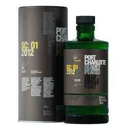 Bruichladdich Distillery Port Charlotte SC:01 2012 Single Malt Whisky (55,2 % Vol. 0,7 Liter)