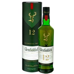 Glenfiddich 12 Jahre Single Malt Scotch Whisky (40 % vol. 0,7 Liter)
