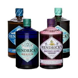 Hendrick&rsquo;s Gin Set Editionen &ndash; Flora Adora, Orbium, Lunar & Neptunia (43,4 % Vol. 2,8 Liter)