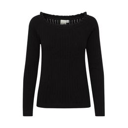Ichi Pullover 'MAFA' Damen Gr&ouml;&szlig;e XL schwarz