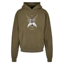 Mj Gonzales Sweatshirt 'Higher Than Heaven' Herren Gr&ouml;&szlig;e XL taubenblau / hellgrau / khaki / wei&szlig;