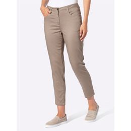 WITT Damen Druckhose in 5-Pocket-Form, sesam-bedruckt, Gr&ouml;&szlig;e 23