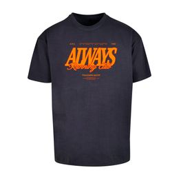 MT Upscale T-Shirt 'Always Running' Herren Gr&ouml;&szlig;e L navy / orange