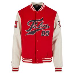 Fubu &Uuml;bergangsjacke Herren Gr&ouml;&szlig;e XXL navy / rot / wei&szlig; Sommerjacke