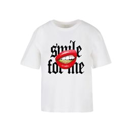 Miss Tee T-Shirt Damen Gr&ouml;&szlig;e XXXL rot / schwarz / wei&szlig;