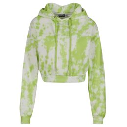 Thug Life Sweatshirt 'Dystopia' Damen Gr&ouml;&szlig;e S apfel / offwhite