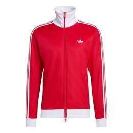 adidas originals Sweatjacke 'Classic' Herren Gr&ouml;&szlig;e XL rot / wei&szlig;
