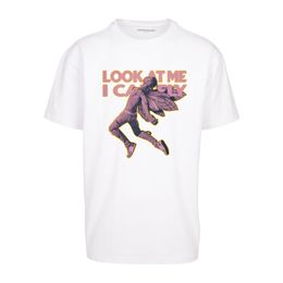 MT Upscale T-Shirt 'Look' Herren Gr&ouml;&szlig;e XXL dunkelgelb / orchidee / wei&szlig;