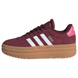 adidas Sportswear Sneaker 'VL Court Bold' Jungen Gr&ouml;&szlig;e 36.5 pink / bordeaux / wei&szlig;