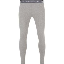 Thug Life Leggings 'Dessa' Damen Gr&ouml;&szlig;e XXXL grau / graumeliert / schwarz