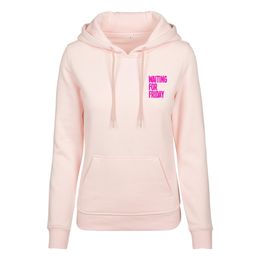 Mister Tee Sweatshirt' Waiting For Friday' Damen Gr&ouml;&szlig;e 4XL lila / pink