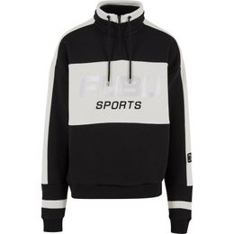 Fubu Sweatshirt Herren Gr&ouml;&szlig;e XXL schwarz / wei&szlig;