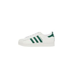 adidas originals Sneaker 'SUPERSTAR II' Jungen Gr&ouml;&szlig;e 36.5/37 dunkelgr&uuml;n / wei&szlig;