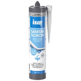 Knauf Sanit&auml;rsilikon zementgrau 300 ml