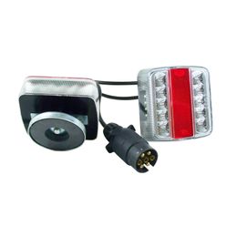 BERGER & SCHR&Ouml;TER Berger u. Schr&ouml;ter LED Anh&auml;nger-Vierfunktion mit Magnetbefestigung