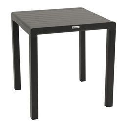 DEGAMO Bistrotisch PARIS 70x70cm, Aluminium anthrazit