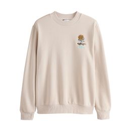 next Sweatshirt Herren Gr&ouml;&szlig;e S hellbeige / mint / orange / schwarz / wei&szlig;