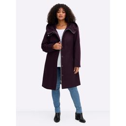 sheego Between-Seasons Coat female Purple size 54