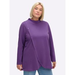 sheego Shirt female Purple size 44/46