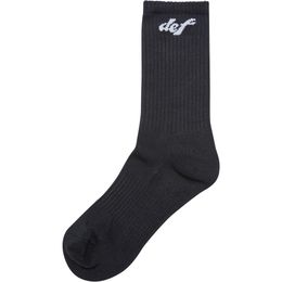 DEF Socken 'Pastel' Damen Gr&ouml;&szlig;e 39/42 schwarz / wei&szlig;