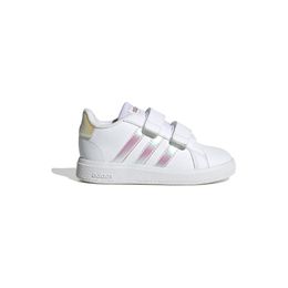 adidas originals Schuh 'Grand Court 2.0' Jungen Gr&ouml;&szlig;e 20 silber / wei&szlig;