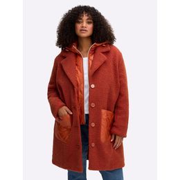 sheego Between-Seasons Coat female Red size 46