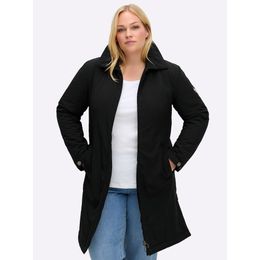sheego Winter Jacket female Black size 46