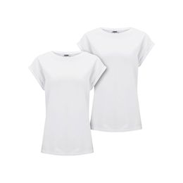 Urban Classics T-Shirt Damen Gr&ouml;&szlig;e 4XL wei&szlig;