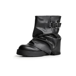 Bershka Boots Damen Gr&ouml;&szlig;e 39 schwarz Winterschuhe