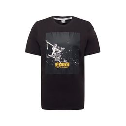 Puma Funktionsshirt 'Qualifier' Herren Gr&ouml;&szlig;e XXL senf / anthrazit / schwarz / wei&szlig;