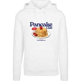 Mister Tee Sweatshirt 'Pancake Club' Herren Gr&ouml;&szlig;e XL beige / navy / blutrot / wei&szlig;