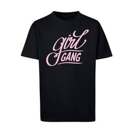 Mister Tee T-Shirt 'The Girl Gang' Jungen Gr&ouml;&szlig;e 122/128 hellpink / schwarz