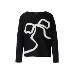 s.Oliver BLACK LABEL Pullover Damen Gr&ouml;&szlig;e XS schwarz / wei&szlig;