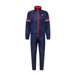Sergio Tacchini Tracksuit 'Cryo' male size M marine blue / Fire red / White