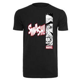 Merchcode T-Shirt 'Angry Hulk' Herren Gr&ouml;&szlig;e XS rot / schwarz / wei&szlig;