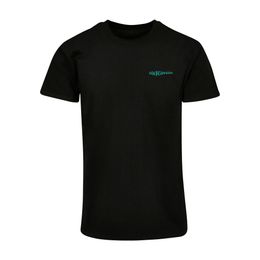 Merchcode T-Shirt 'Die Flippers - Wir Sagen Danke Sch&ouml;n' Herren Gr&ouml;&szlig;e 4XL blau / t&uuml;rkis / schwarz