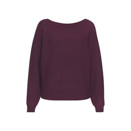 Lascana Pullover Damen Gr&ouml;&szlig;e L aubergine